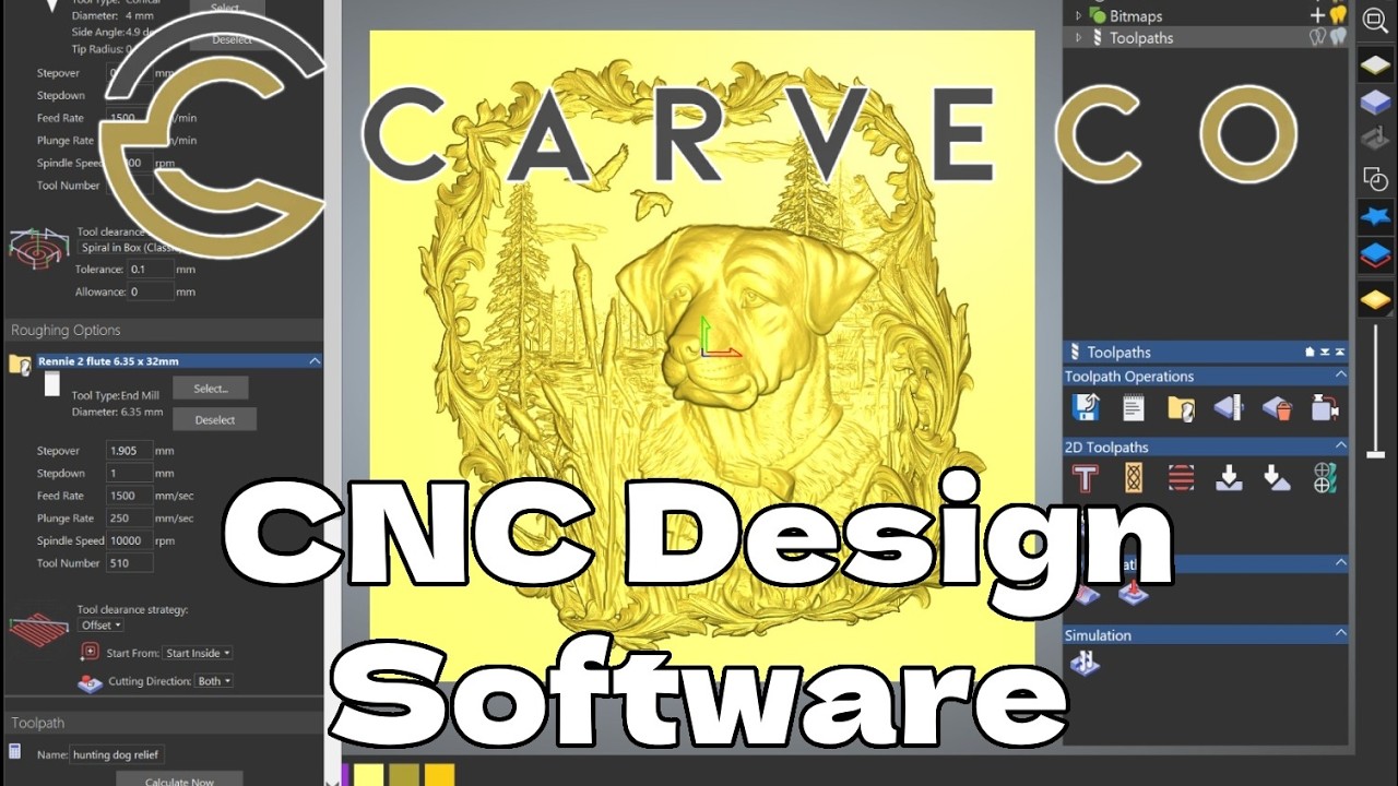 Introduction to Carveco Maker Design Software for CNC Woodworking - YouTube