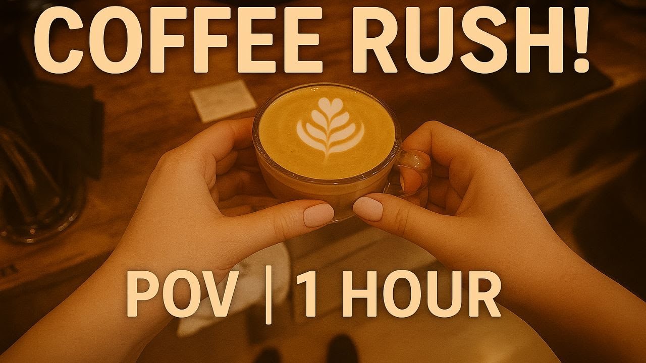 Barista POV: Watch Me Survive a Busy Morning Rush - YouTube