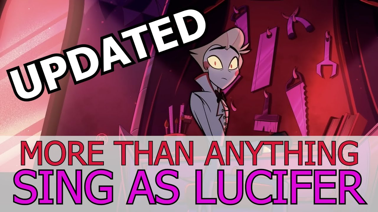 [Karaoke] More Than Anything - You sing as Lucifer - YouTube