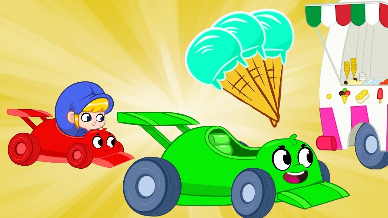 Morphle & Orphle - Ice Cream Race | Morphle and Mila | Cars for Kids ...
