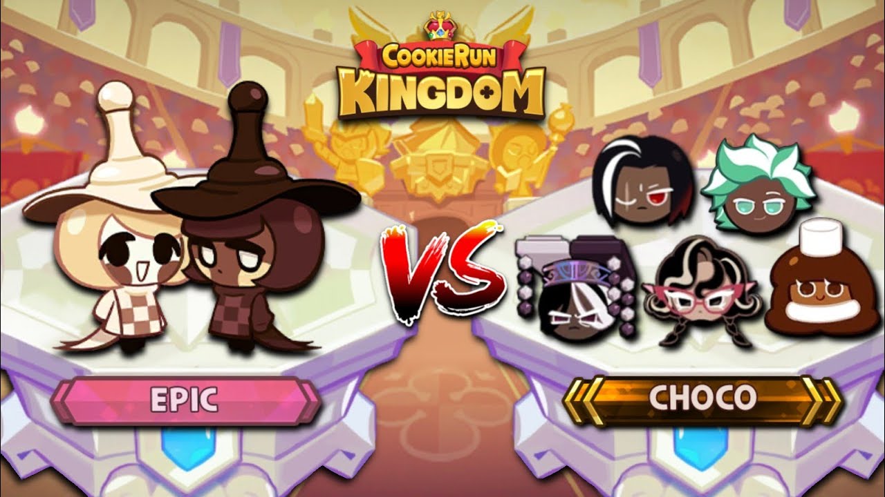 chess choco cookie vs the other choco cookie - YouTube