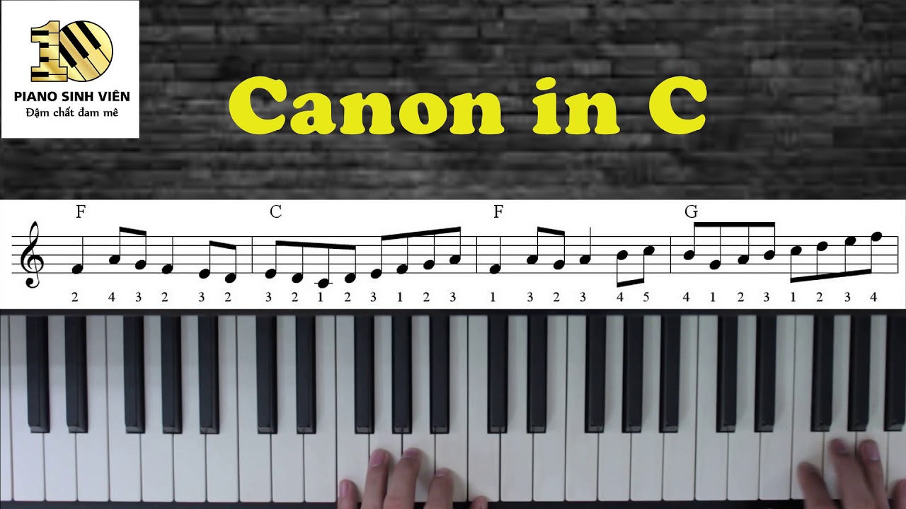 Bài 8: Canon in C (p3) - YouTube