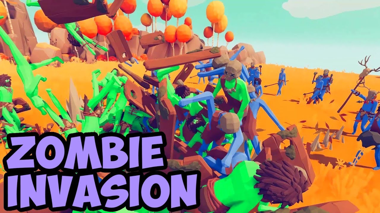 Zombie Invasion #03 - Tribal Faction - TABS MODS Unit Possession Update ...