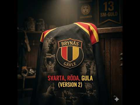 Brynäs IF-För vi är svarta, röda, gula-Ver 2
