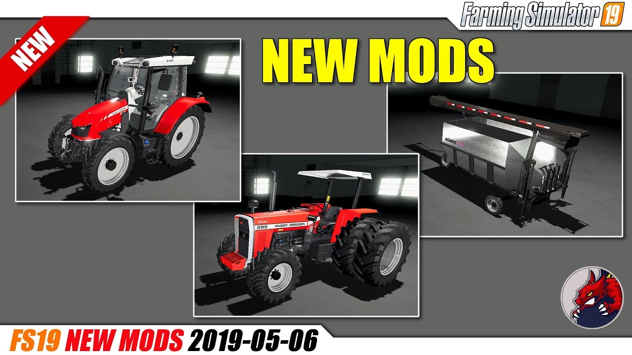 FS19 | New Mods (2019-05-06) - review - YouTube