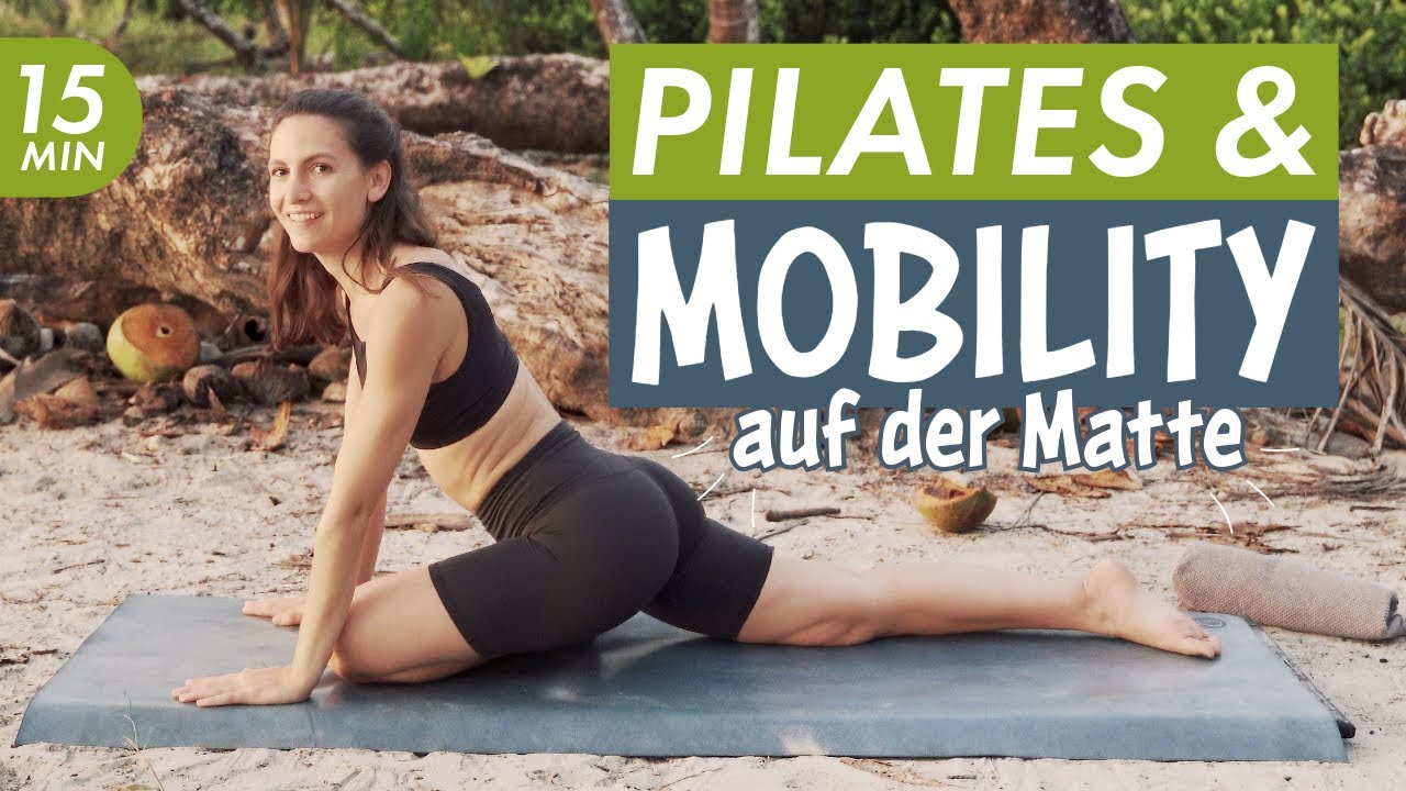 Pilates & Mobility auf der Matte 15 (+ Sunset-Entspannung am Ende) 🤸🏽 ...