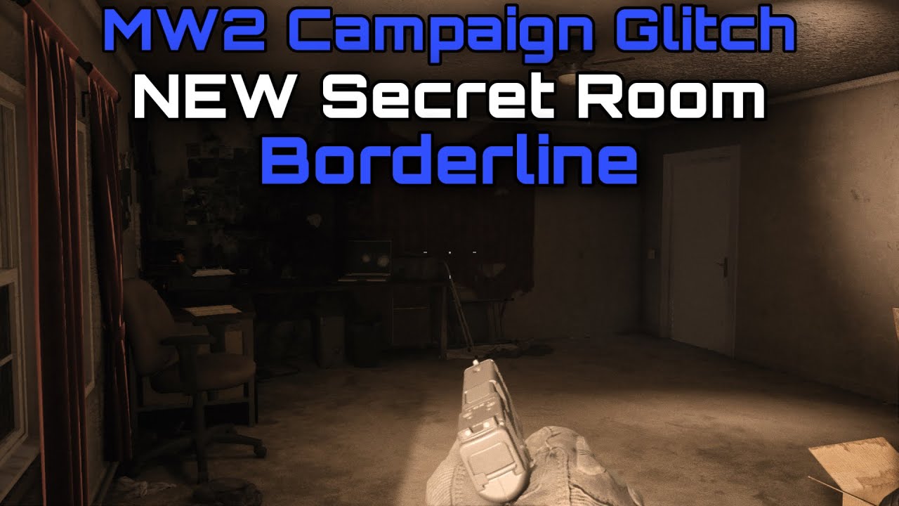 MW2 Campaign Glitch: NEW On Top Map & Secret Room on Borderline ...