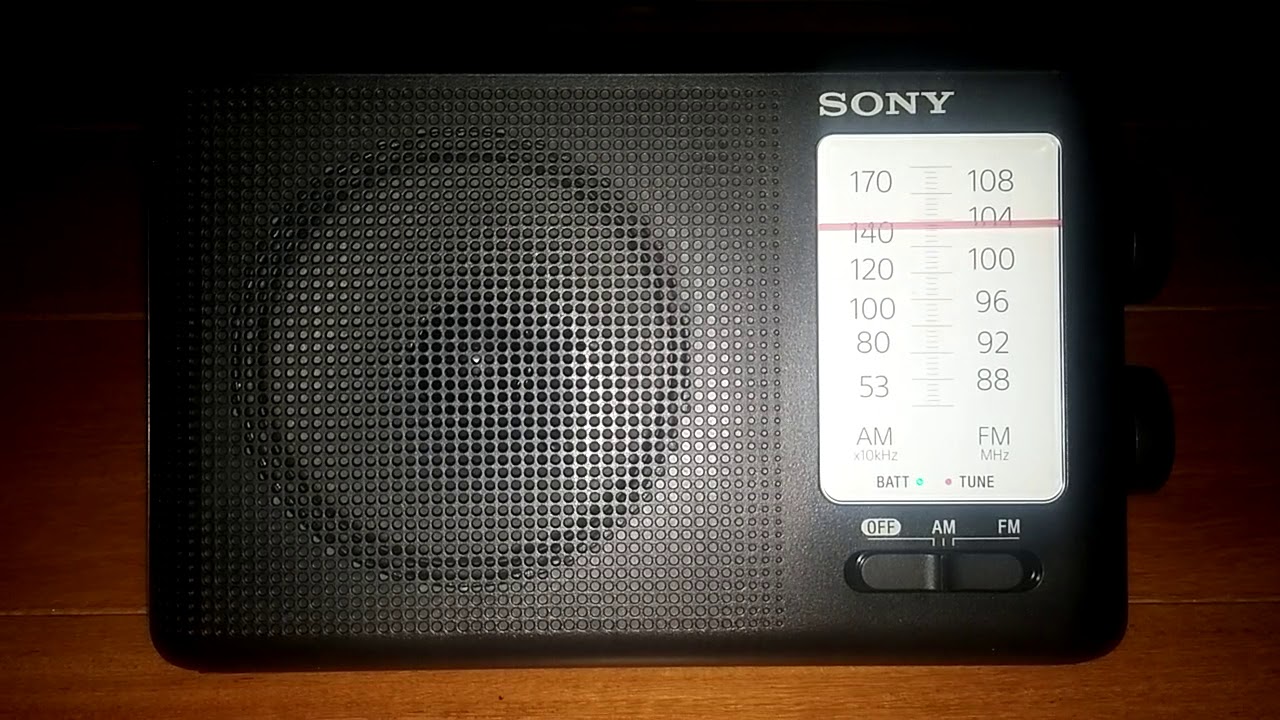 Sony ICF-19 ( ICF-506 ). MW-DX Radio- RPP 1400 kHz. Perú - Lugar ...