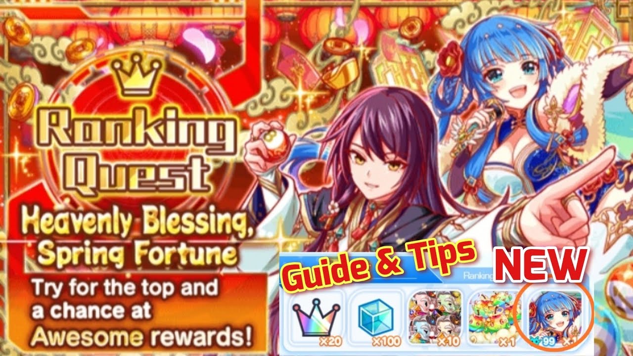 Heavenly Blessing, Spring Fortune CRASH FEVER - YouTube