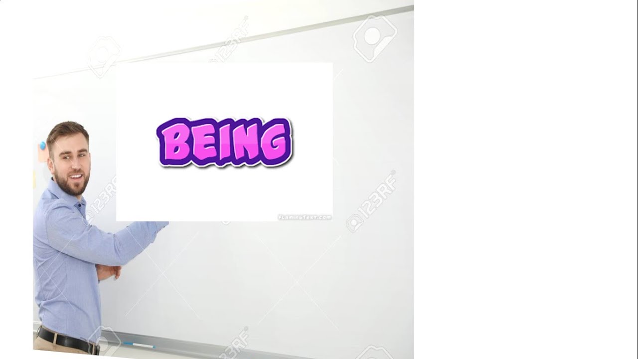 WHERE IS WORD | BEING | USED DETAILED VIDEO - YouTube