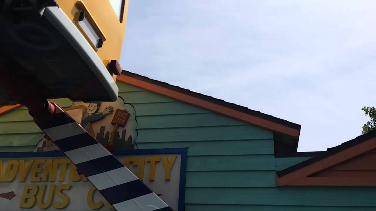 Kids on the bus @ Adventure City... - YouTube