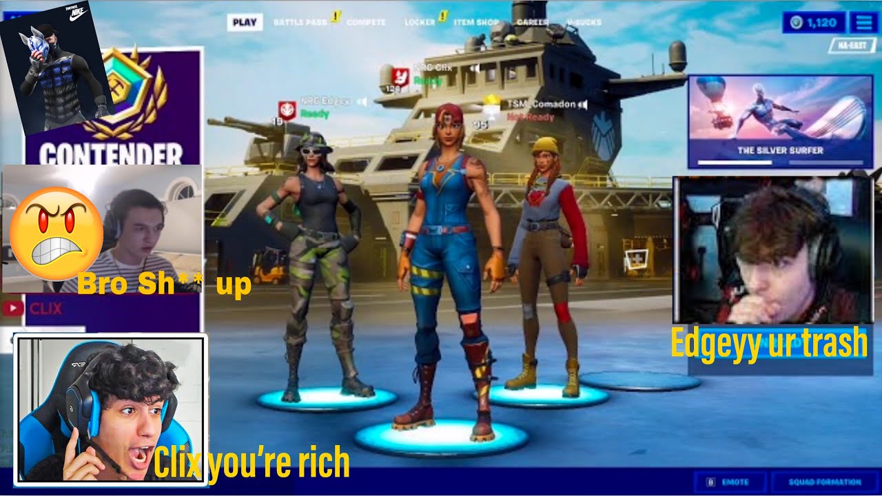 Nrg Clix And Nrg Edgeyy Have A ‘FIGHT’ And Ron Exposes Clix Paypal ...