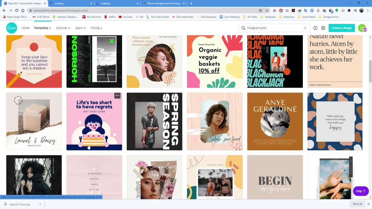 Panduan membuat design produk menggunakan canva - YouTube