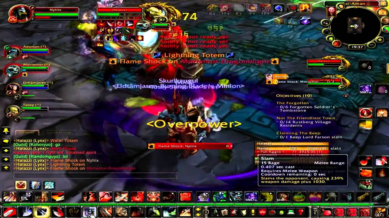 World of Warcraft - Zul'Aman - Halazzi [Rise of the Zandalari] - YouTube