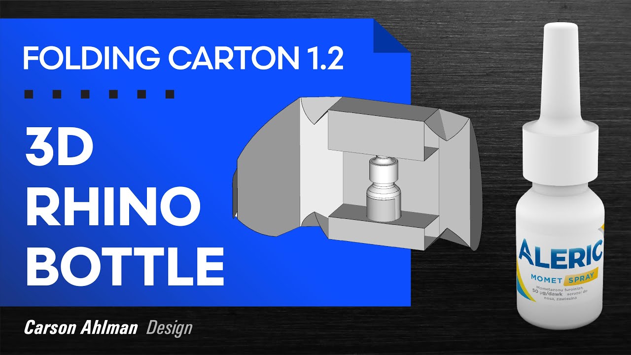 Folding Carton 1 2 Bottle Rhino - YouTube