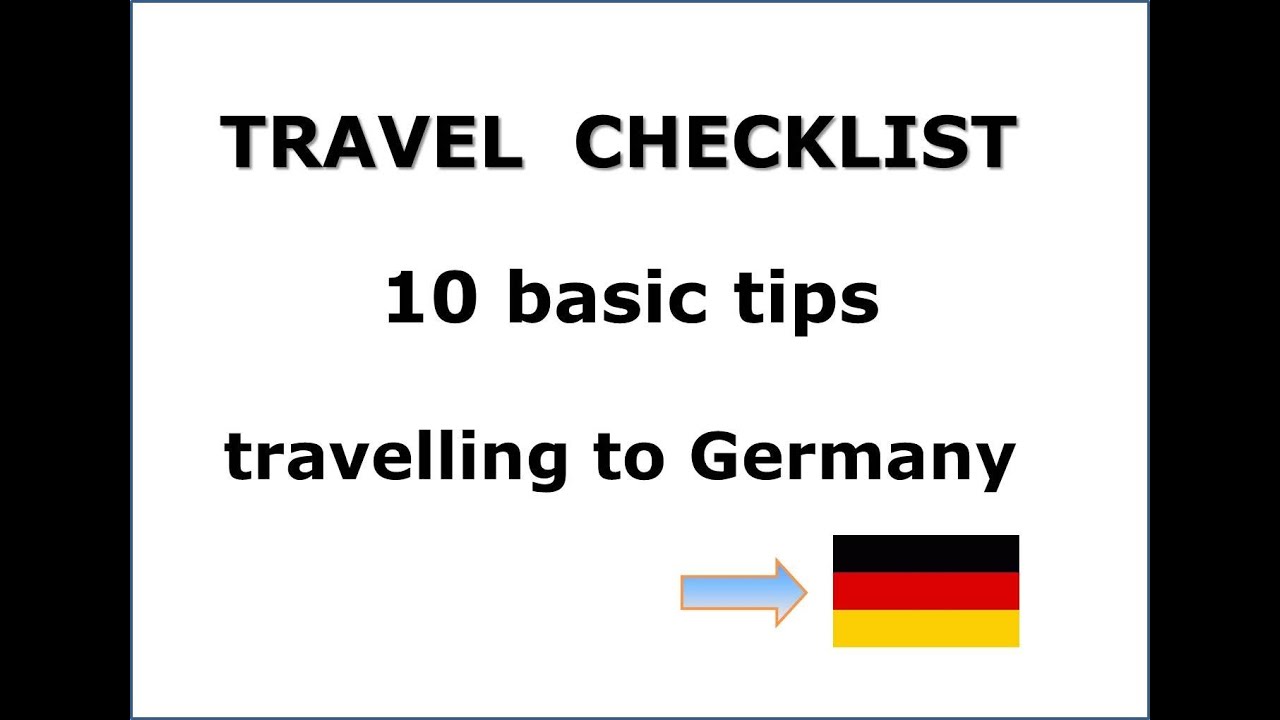 10 Basic Travel Tips For Germany YouTube 10-basic-travel-tips-for-germany-youtube