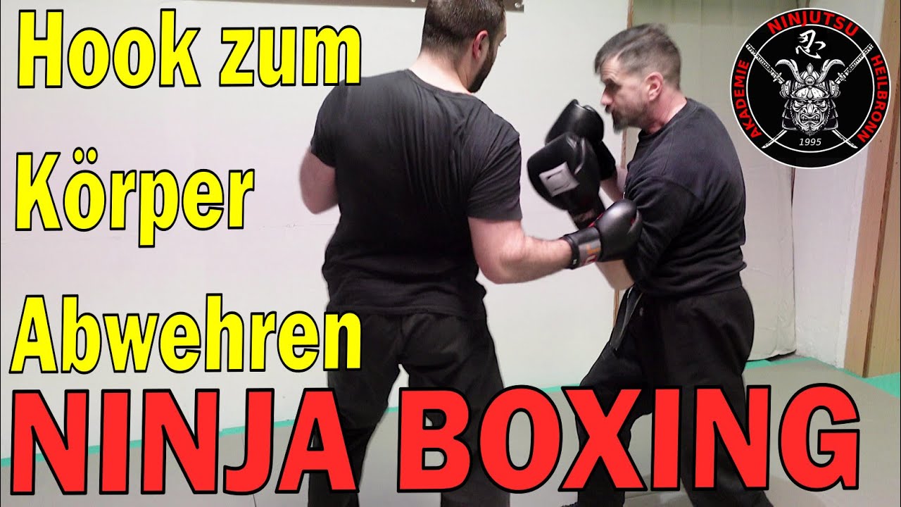 Ninja Boxing - Abwehr Hook zum Körper, Blocks, Konter - Trainingsmoment ...