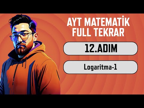 AYT Matematik Full Tekrar Kampı | 12.Adım | Logaritma-1 | 2024 | #aytbitsin