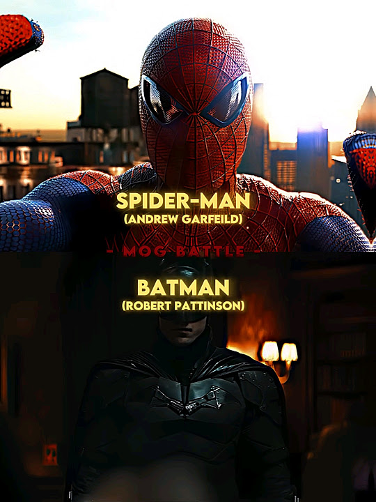Spider-Man Vs Batman (MOG BATTLE) #looksmaxing #mogger #edits #vsedit ...