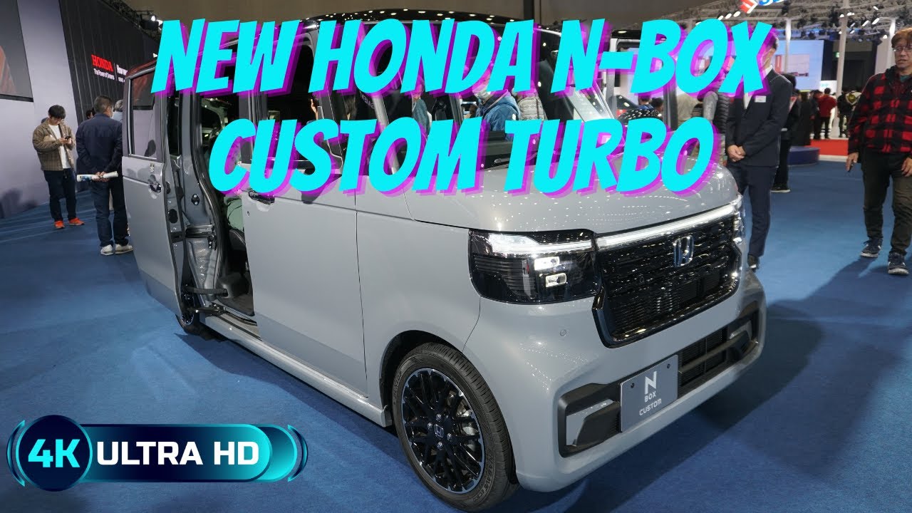 NEW 2023 HONDA N-BOX Custom Turbo - New Honda N-BOX 2023 - 新型ホンダN-BOX ...