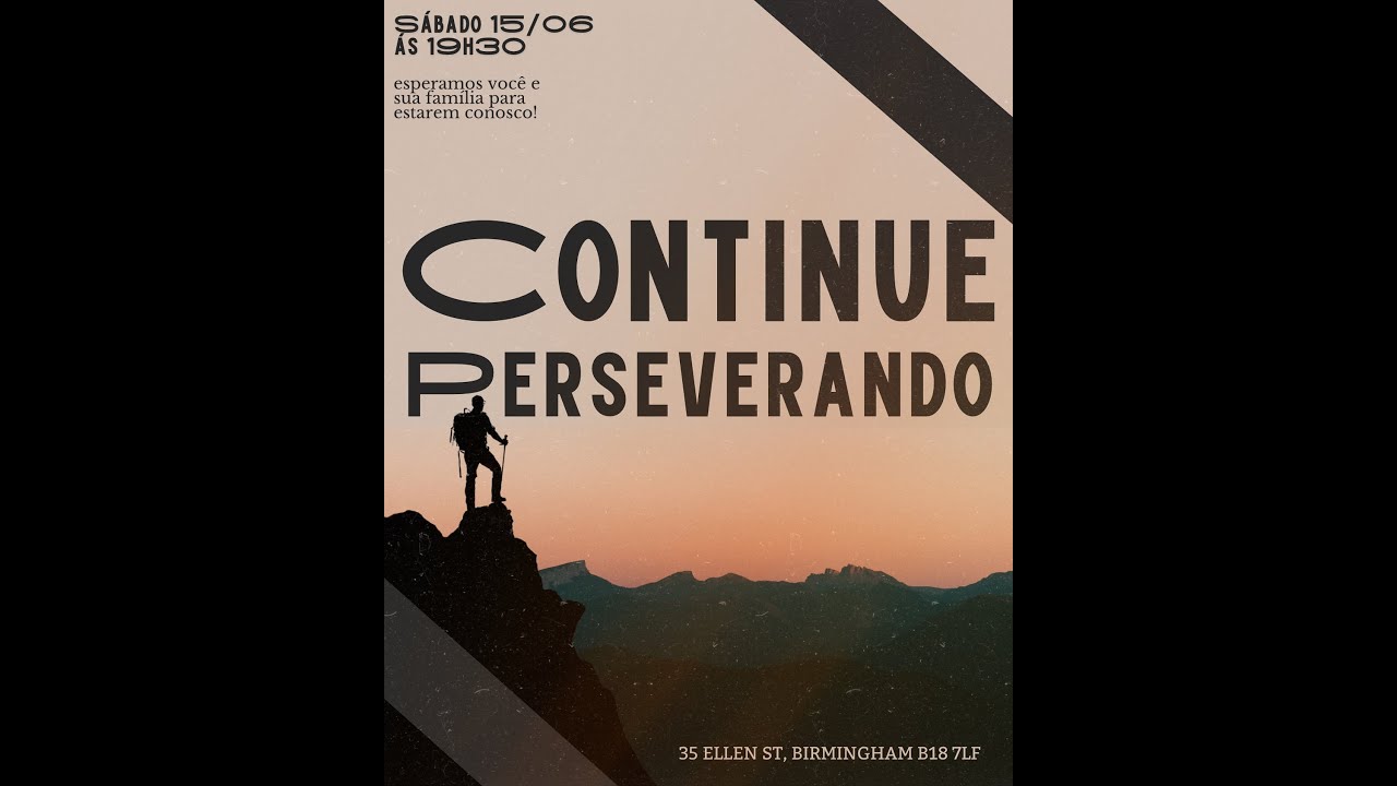 Continue perseverando - YouTube