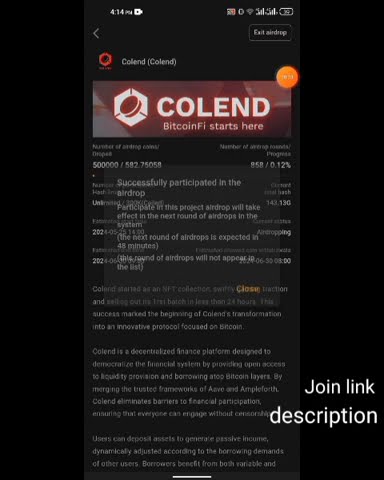 How to join Satoshi Colend Project|Satoshi app Colend| #satoshi - YouTube