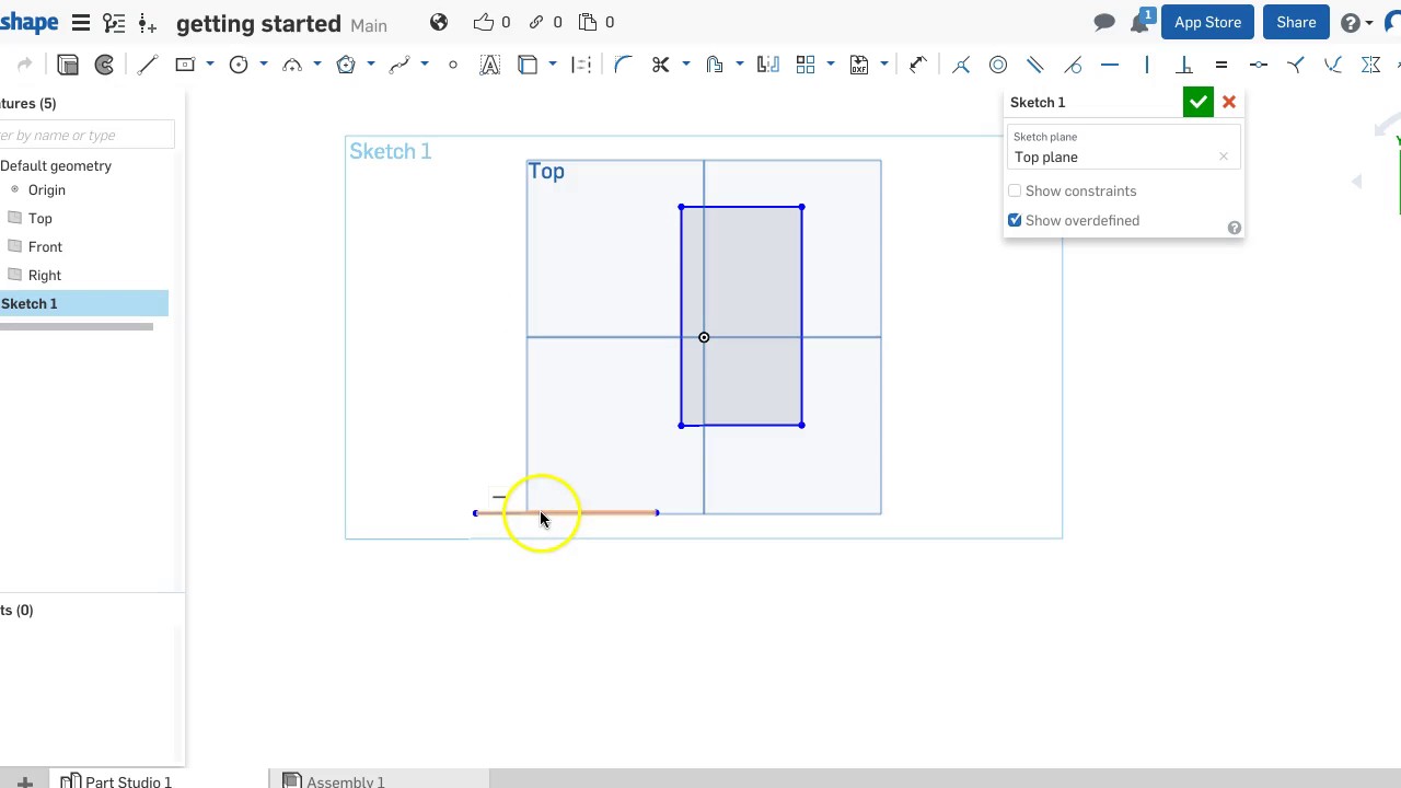 Getting Started in Onshape: part 1 - YouTube
