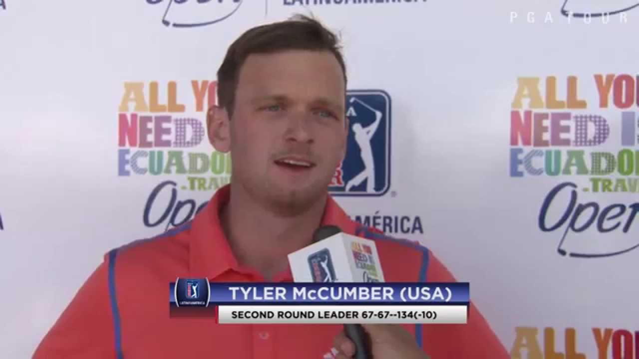 Tyler McCumber - Round 2 Interview 2014 Ecuador Open - YouTube