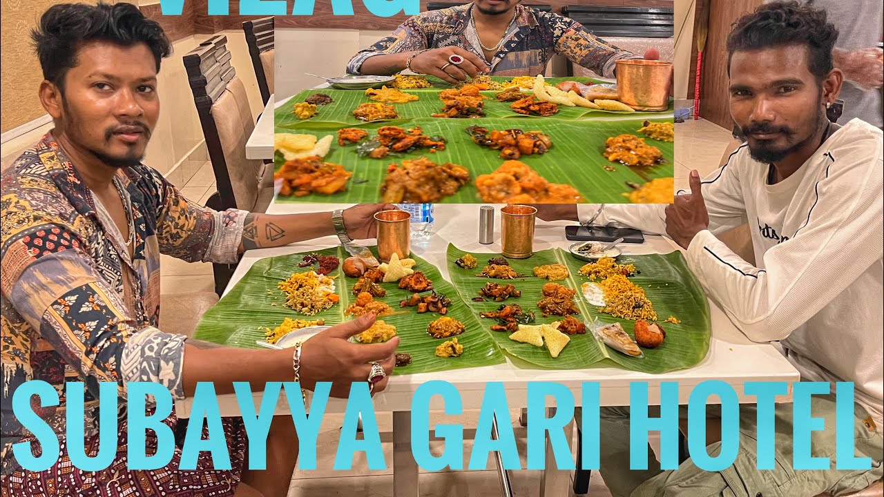 World famous (subayya gari hotel)authentic traditional southindian food ...