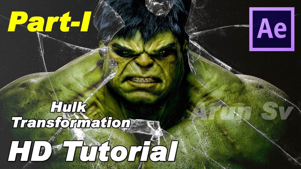 Hulk Transformation vfx Tutorial | Part 1 - YouTube