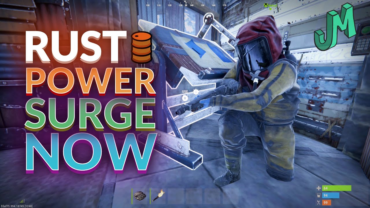 Stacking loot & Trying Power Update (PTB) 🛢 Rust Console 🎮 Stream 467 ...