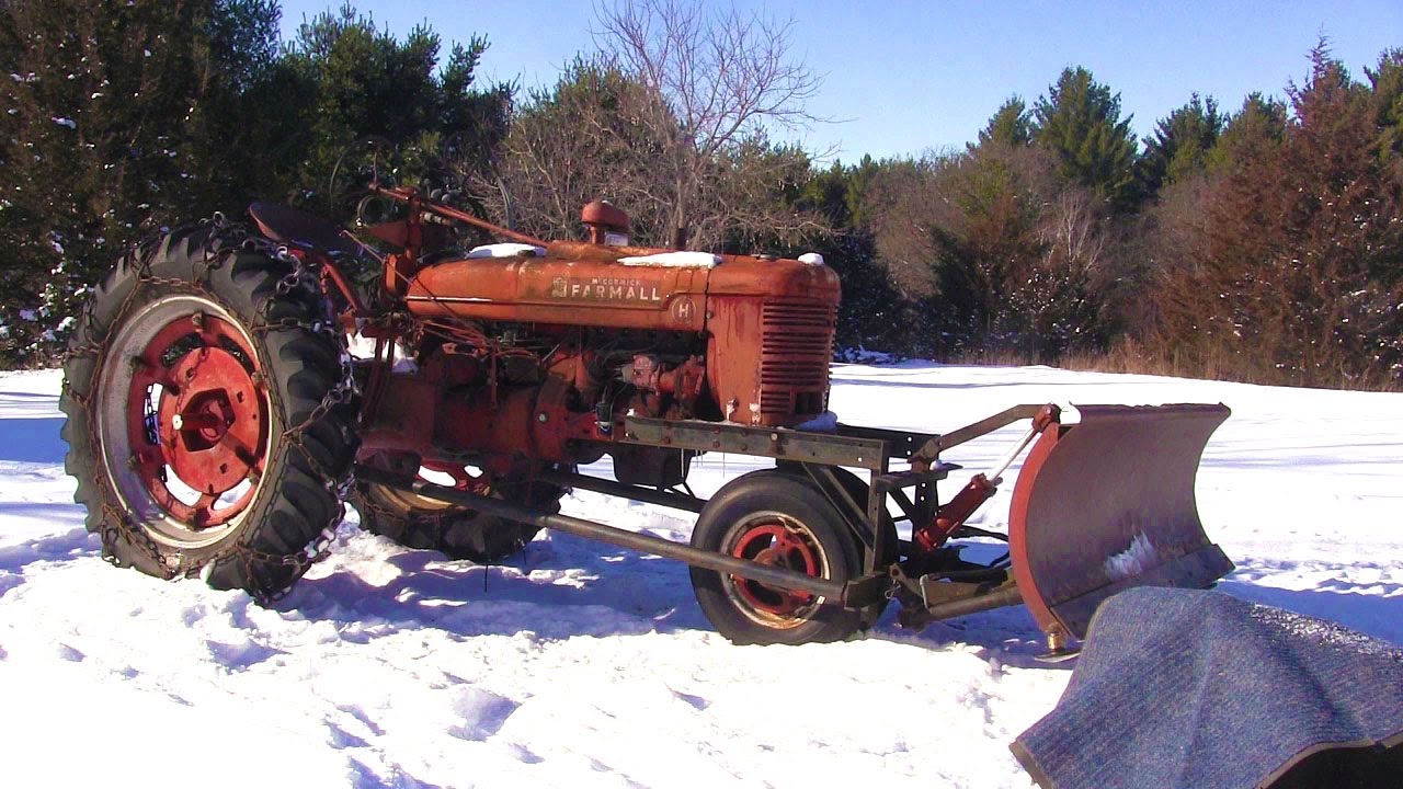 Plowing With The Farmall - YouTube