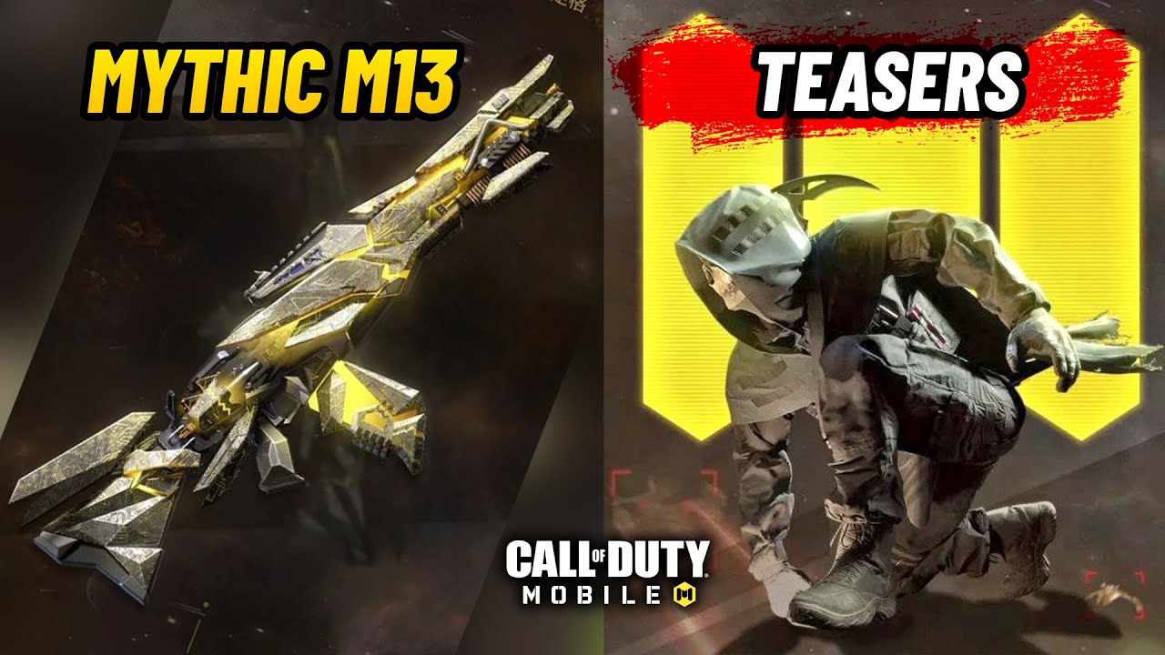 Mythic M13 Teasers Codm | Ghost Azrael Teasers Cod Mobile | Season 8 ...