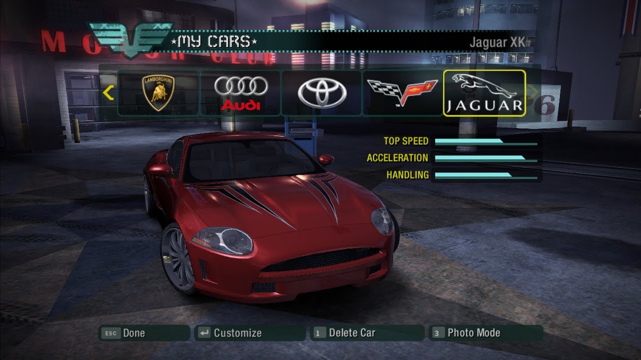 Need for Speed: Carbon — Jaguar XK (X150) (Darius' henchman) - YouTube