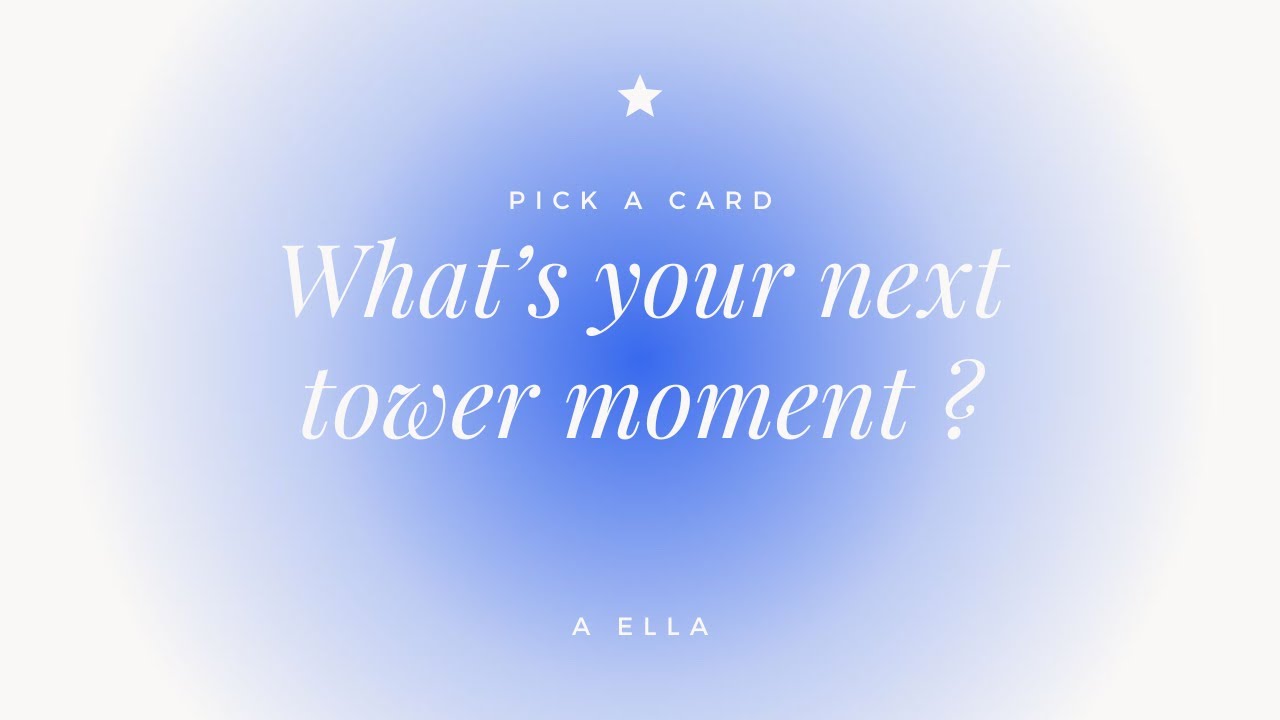 What’s your next tower moment ? - Pick A Card Tarot Reading #pickacard ...