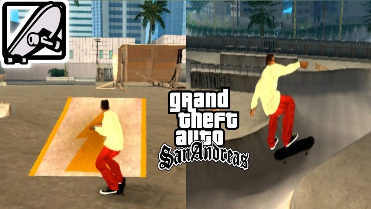 How To install Skateboard Mod with Ramps in GTA San Andreas in 2022 ...