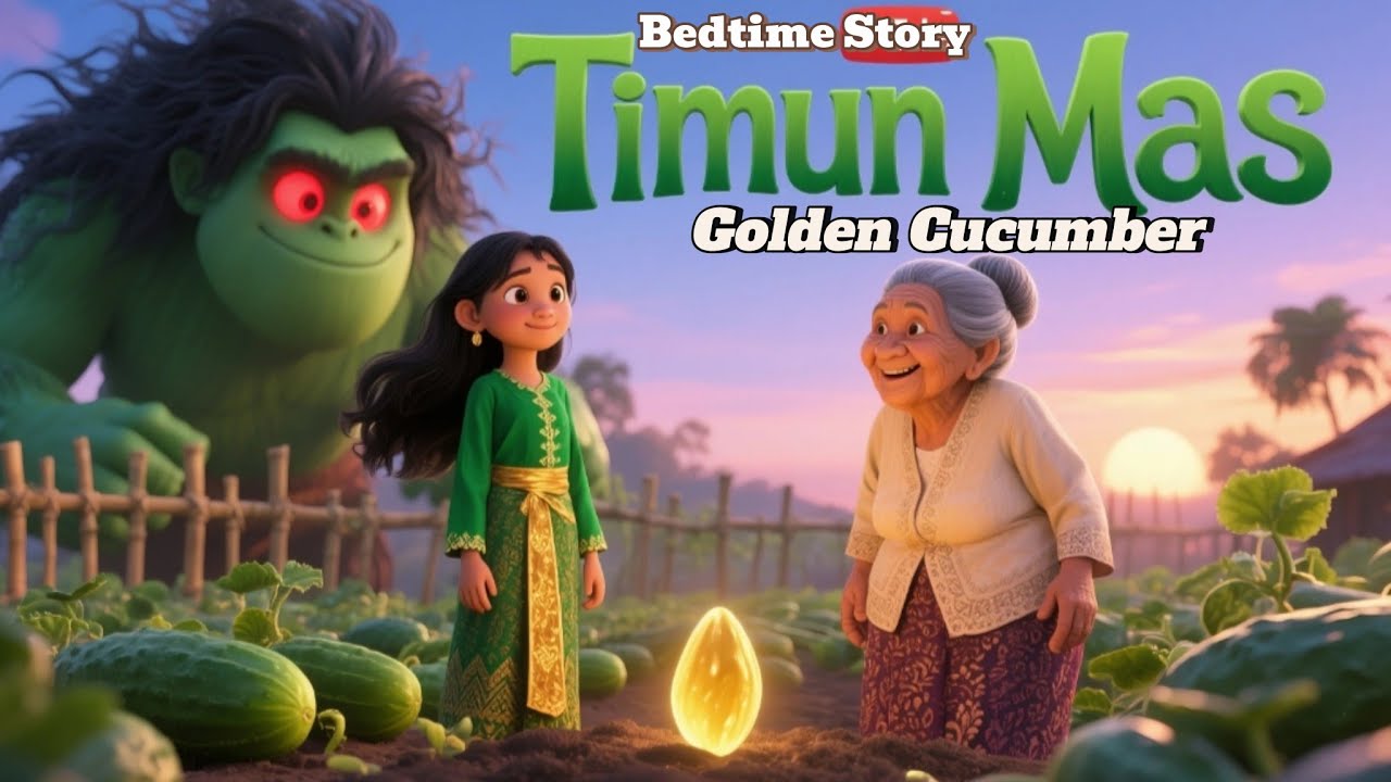 Timun Mas –Golden Cucumber | Cozy Bedtime Story Kids - YouTube