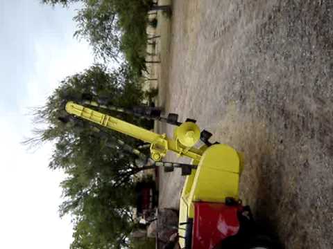 1970 Jeep CJ5 w/trencher & backhoe - YouTube