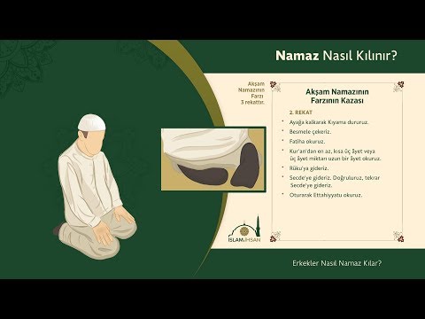 Akşam Namazının Kazası Nasıl Kılınır? (Erkekler için Kaza Namazının Kılınışı)