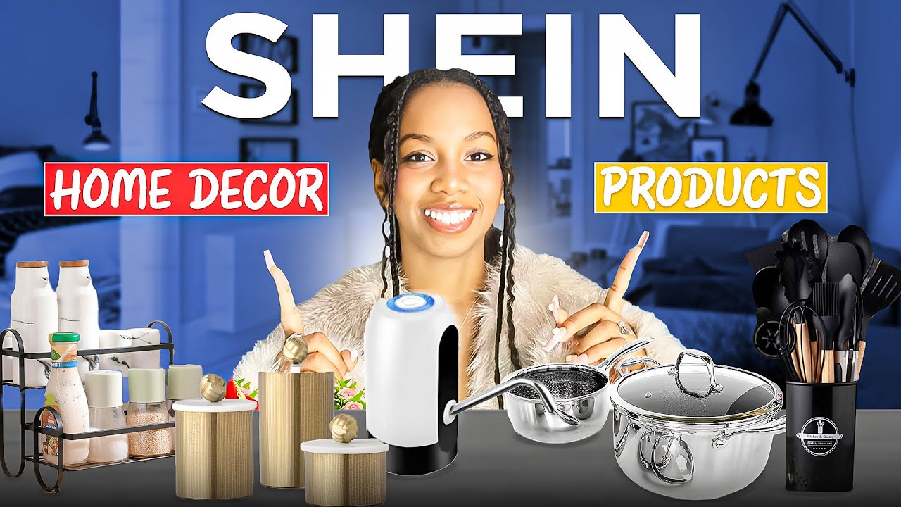 SHEIN HOME HAUL | AFFORDABLE HOME ITEMS | The Dynamic Family - YouTube