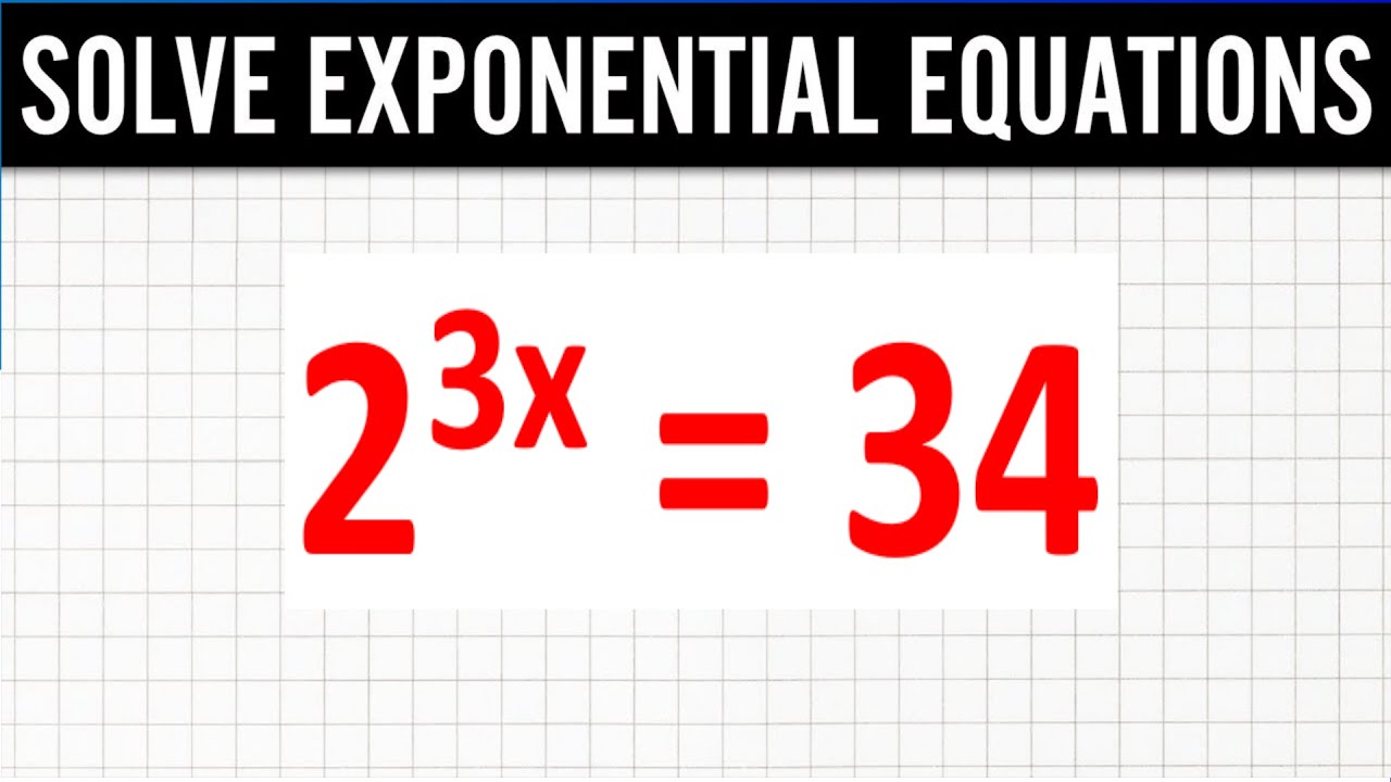 Cracking Exponential Equations: A Math Olympiad - YouTube