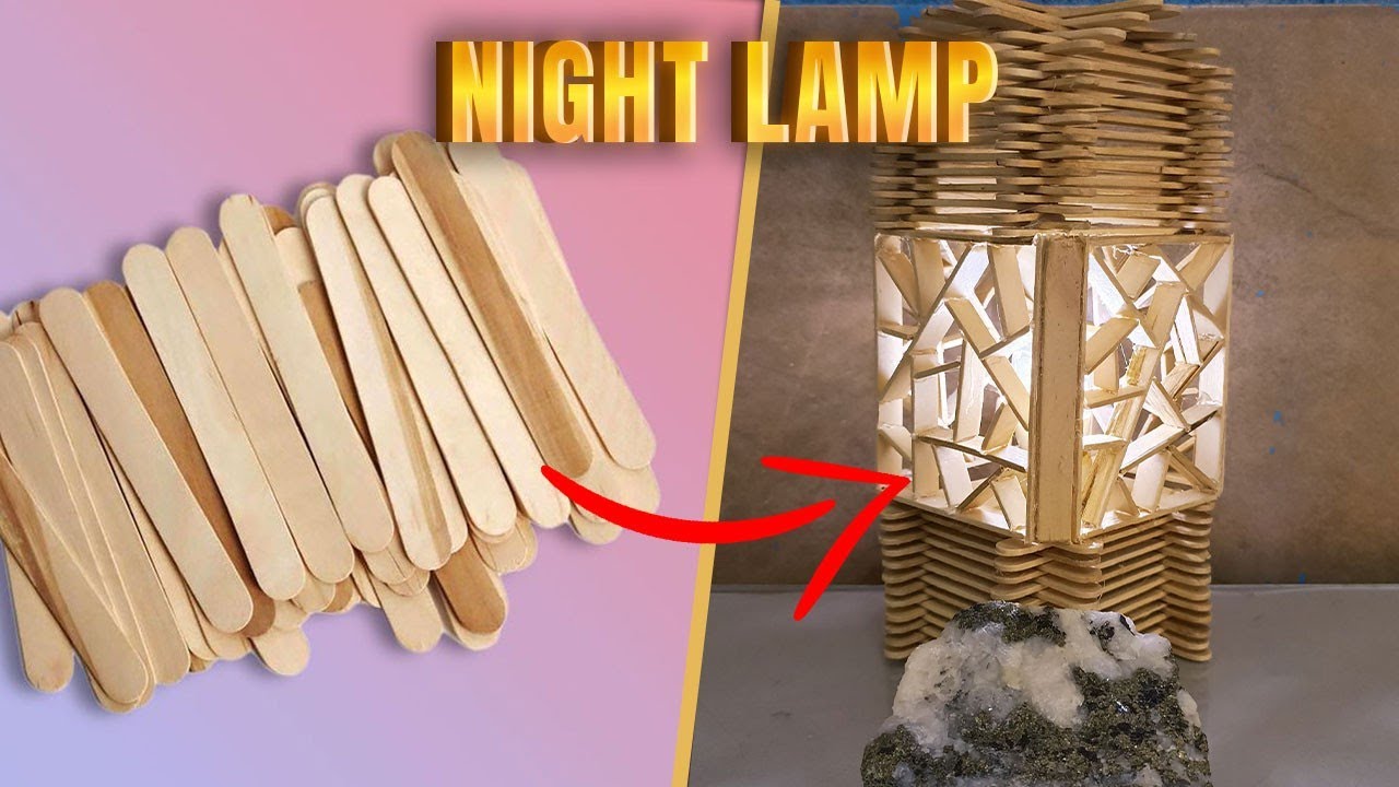 amazing Creative idea night lamp / night lamp - YouTube