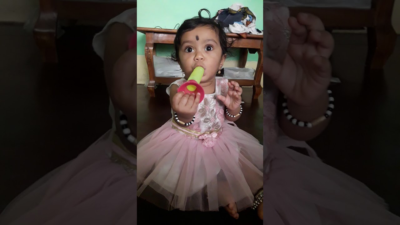 8 month baby pipi sound - YouTube