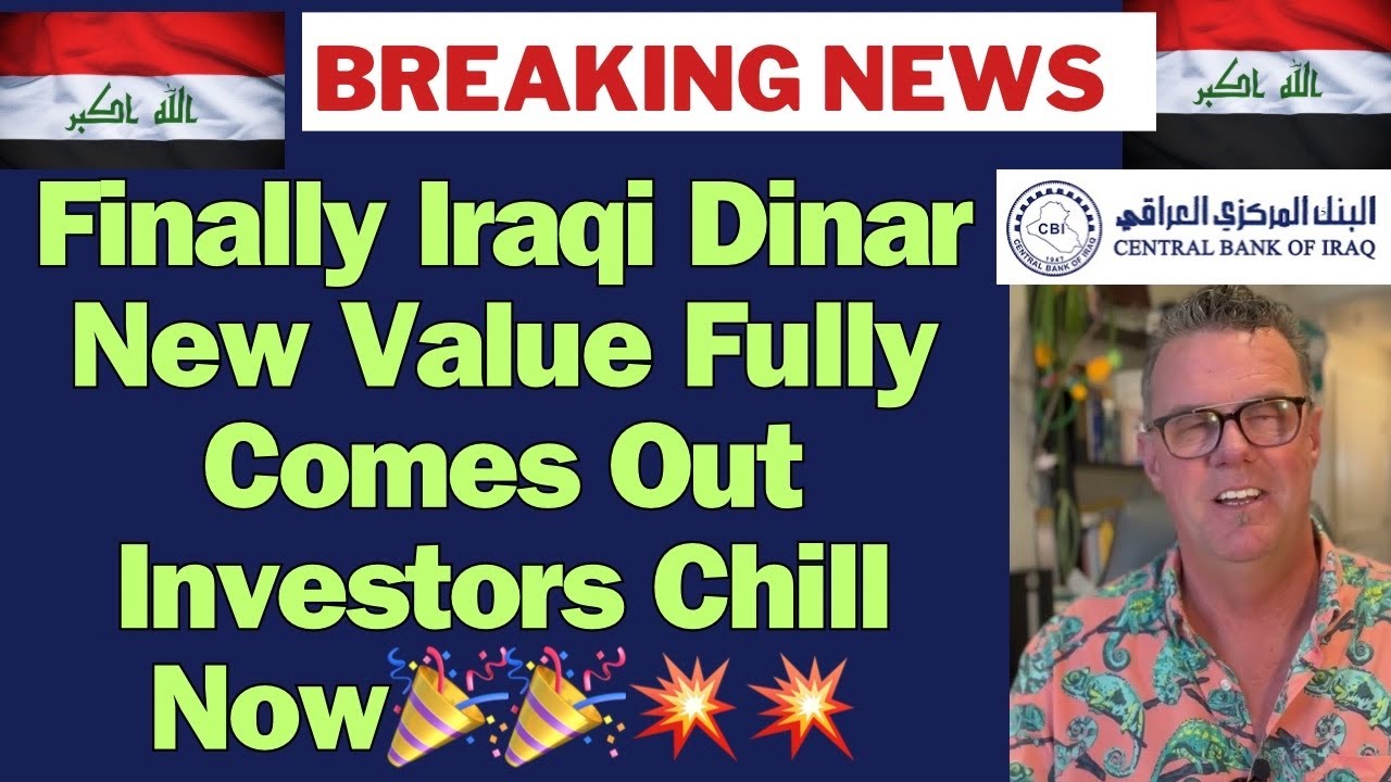 Iraqi Dinar Revaluation News Last 24 Hours | Iraqi Dinar News Today ...