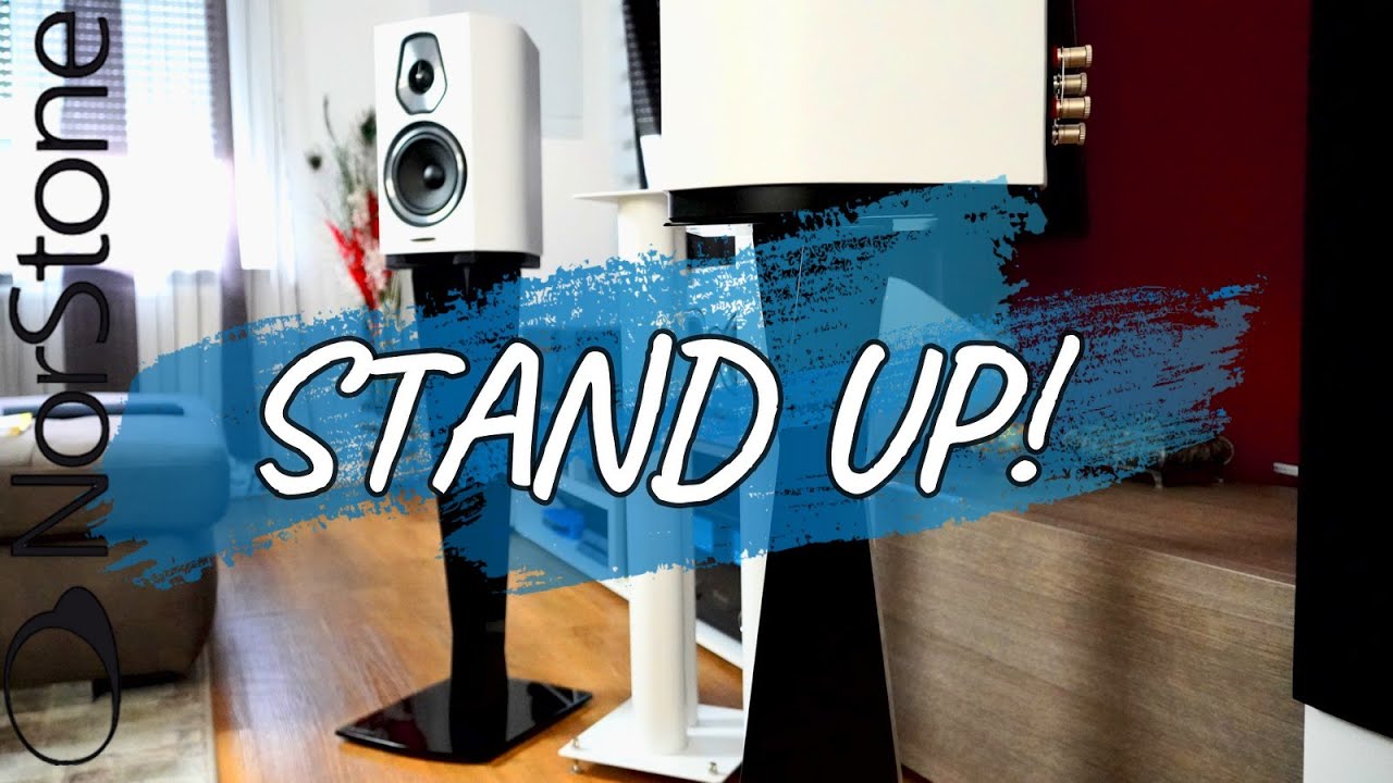 Norstone Walk/Stylum - Recensione Stand Per Diffusori Bookshelf - YouTube