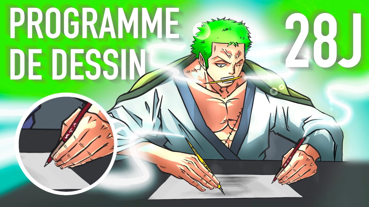 DOUBLER SON NIVEAU DE DESSIN EN 28 JOURS ! [PROGRAMME] - YouTube
