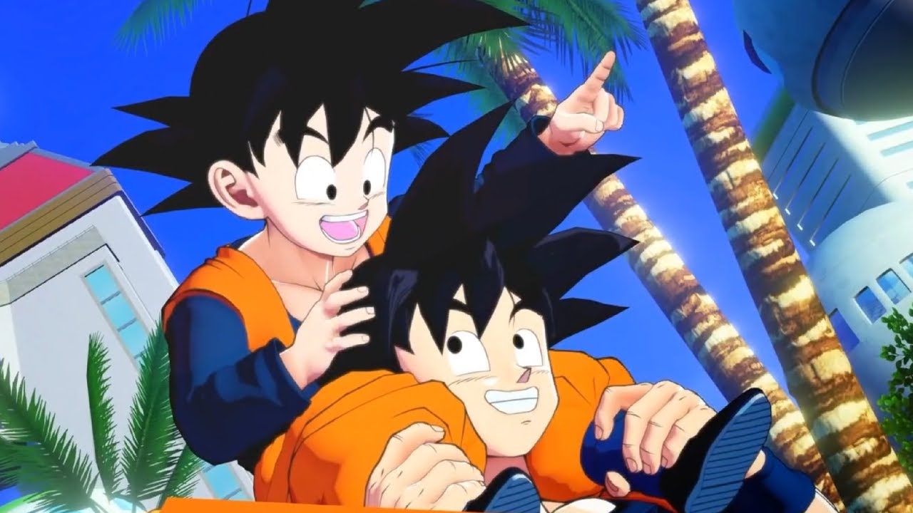 Goten Meets His Father Goku For The First Time | This Side Of Paradise ...