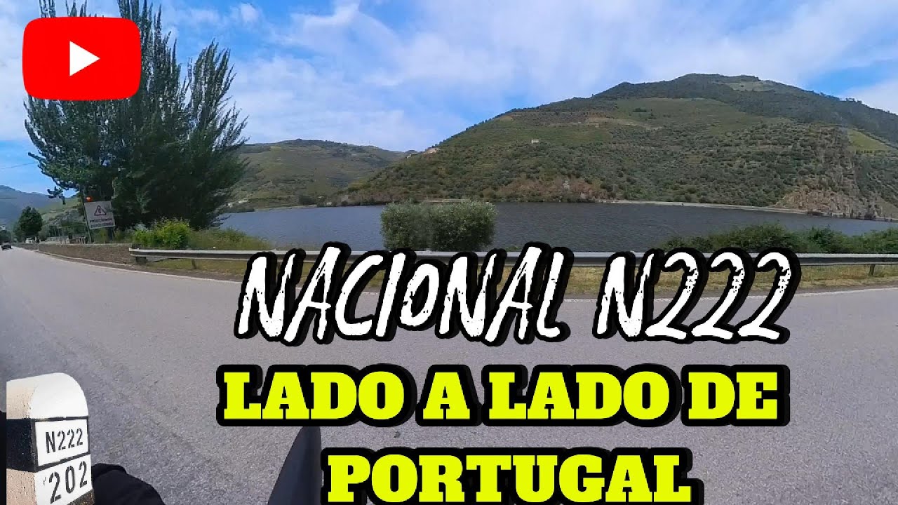 🔴"Nacional 222 Portugal de lado a lado" #motovlog #portugal # ...