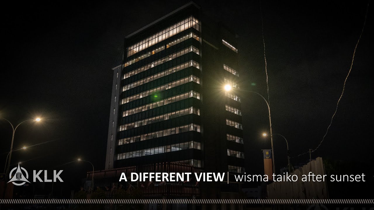 A Different View: Wisma Taiko After Sunset - YouTube