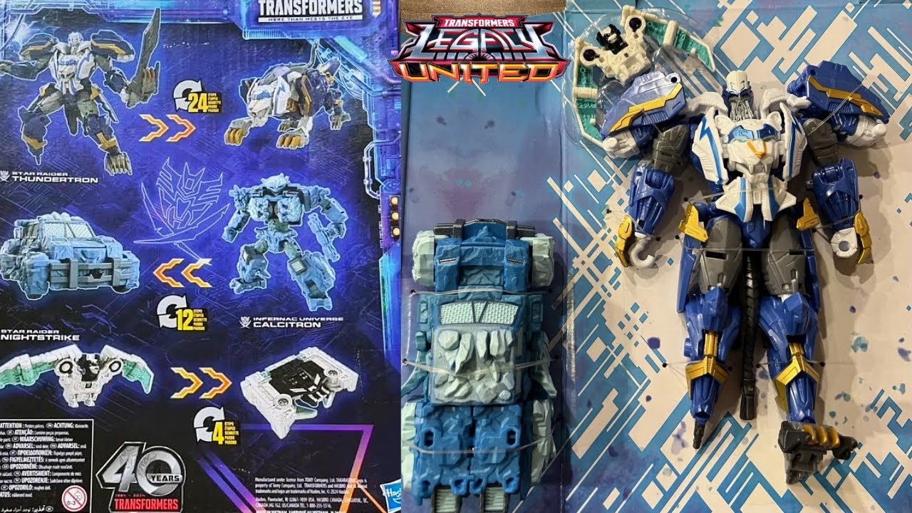 Transformers Legacy United Star Raiders Walmart Exclusive Capsule 3-Pack!!! New THUNDERTRON ...